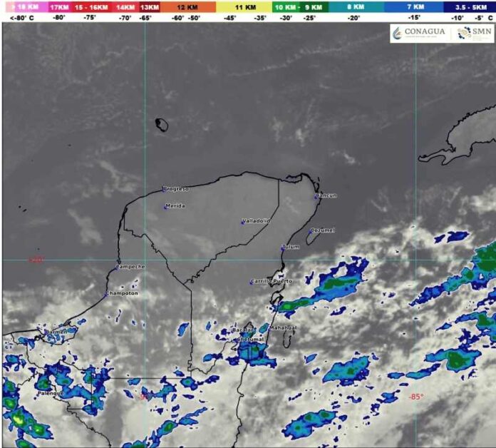 PRONÓSTICO DEL TIEMPO: Chubascos para regiones de Quintana Roo - Noticaribe